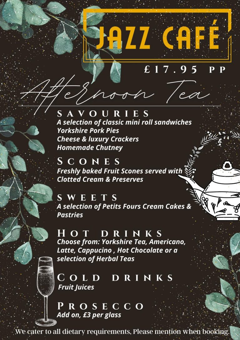 Home - Jazz Café | Doncaster Café & Deli